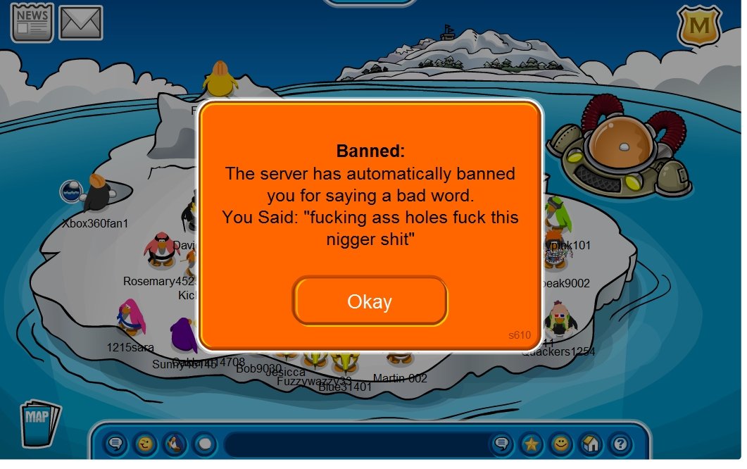 Funny Club Penguin Bans