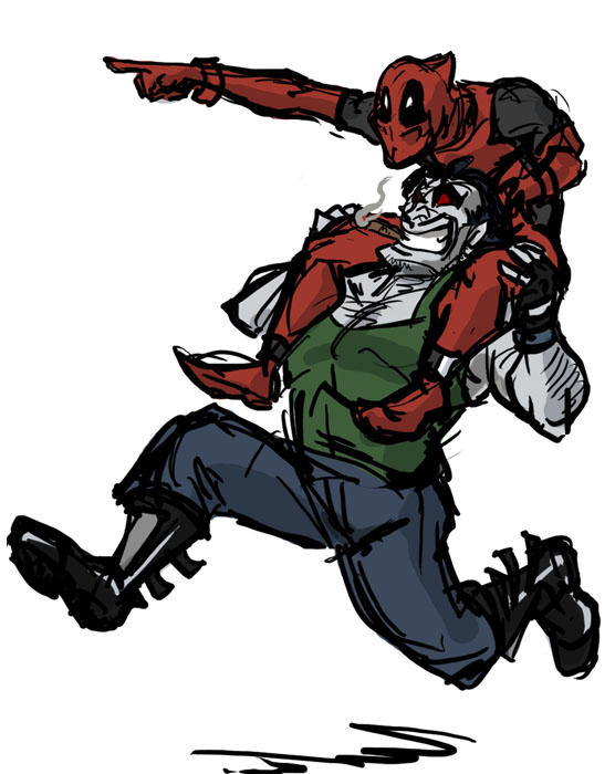 Deadpool Vs Lobo