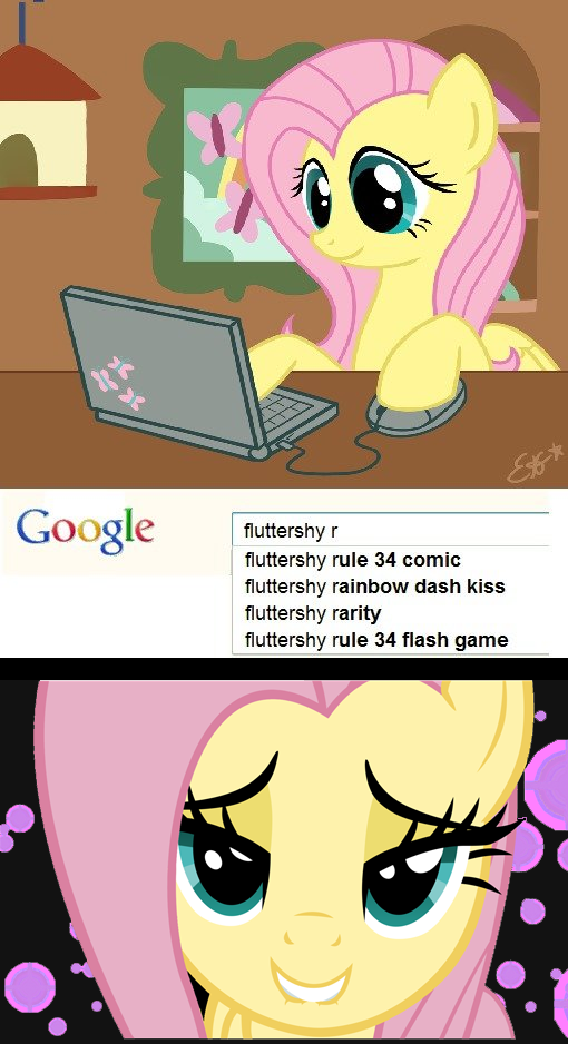 fluttershy and google