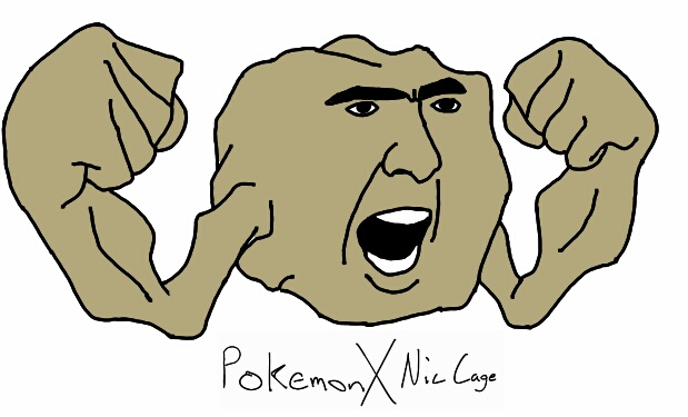 Nicolas Cage As Pokemon