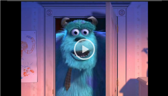 Monsters Inc Easter Egg