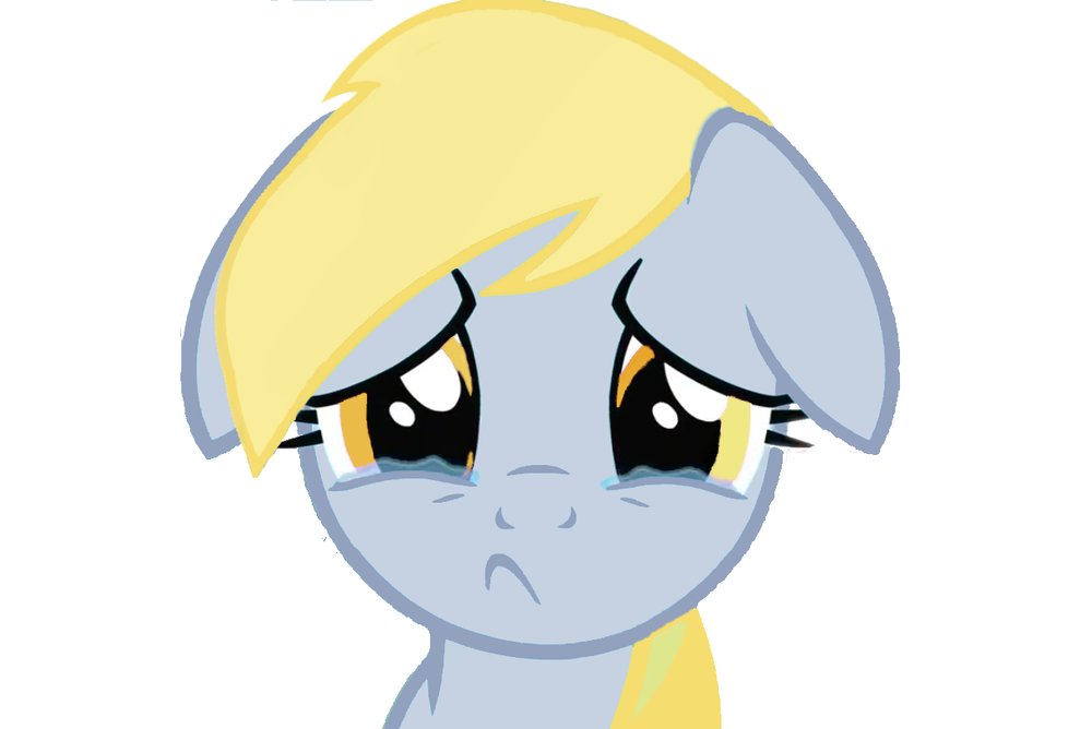 Derpy Hooves Happy Cry