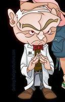 Non human cartoon chars as humans